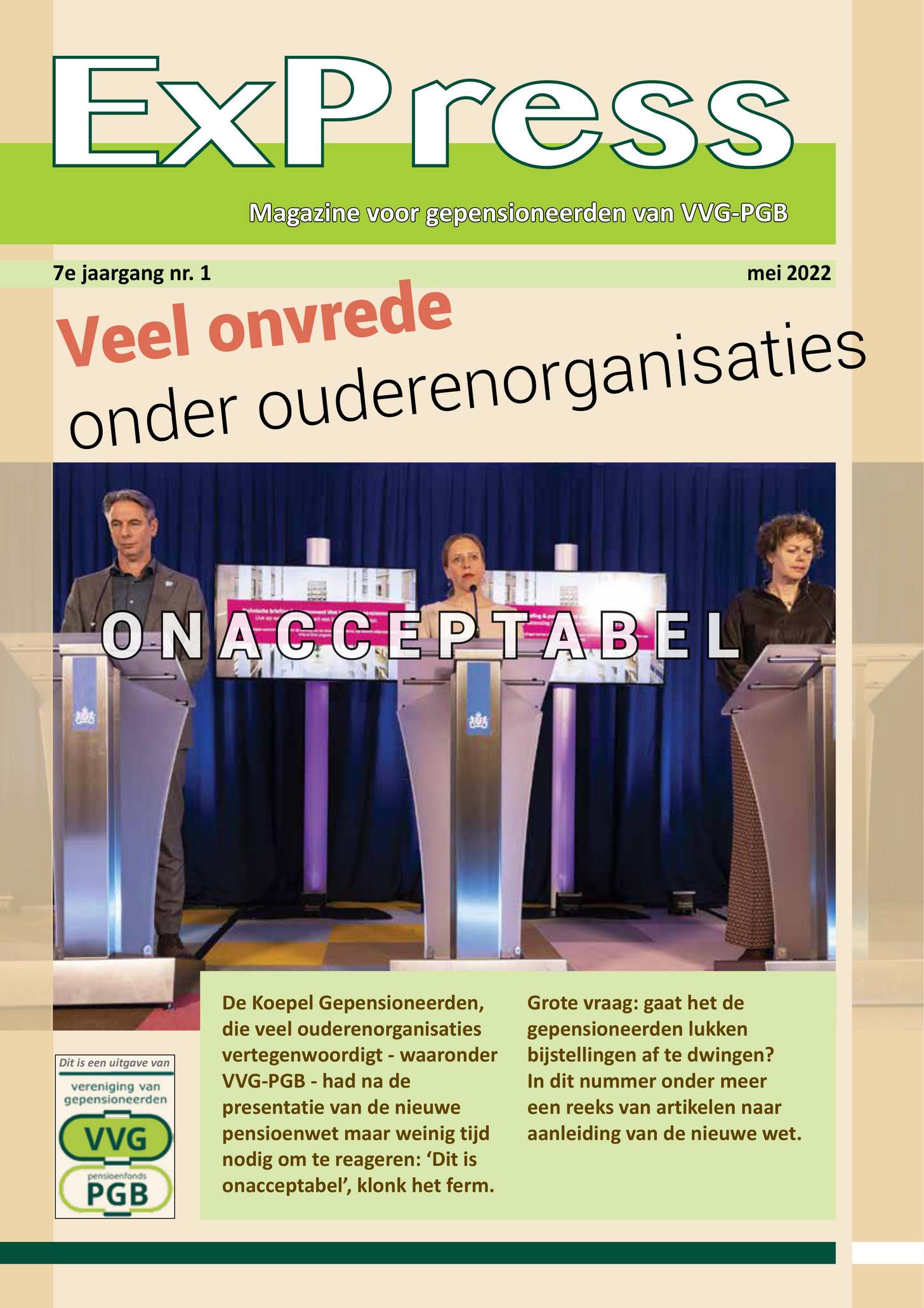 Magazine Express 2022 7e jaargang nr 1