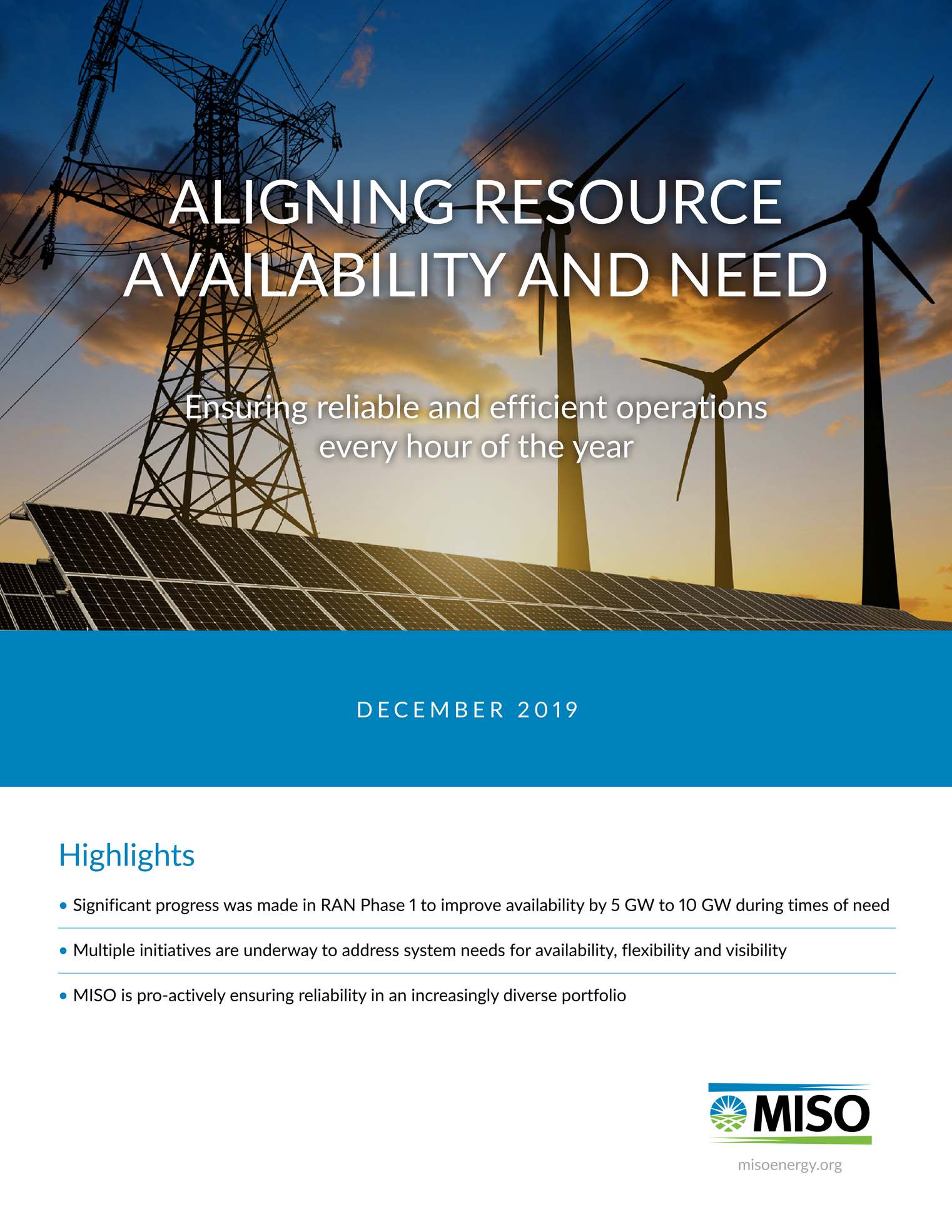Aligning Resource Availability & Need