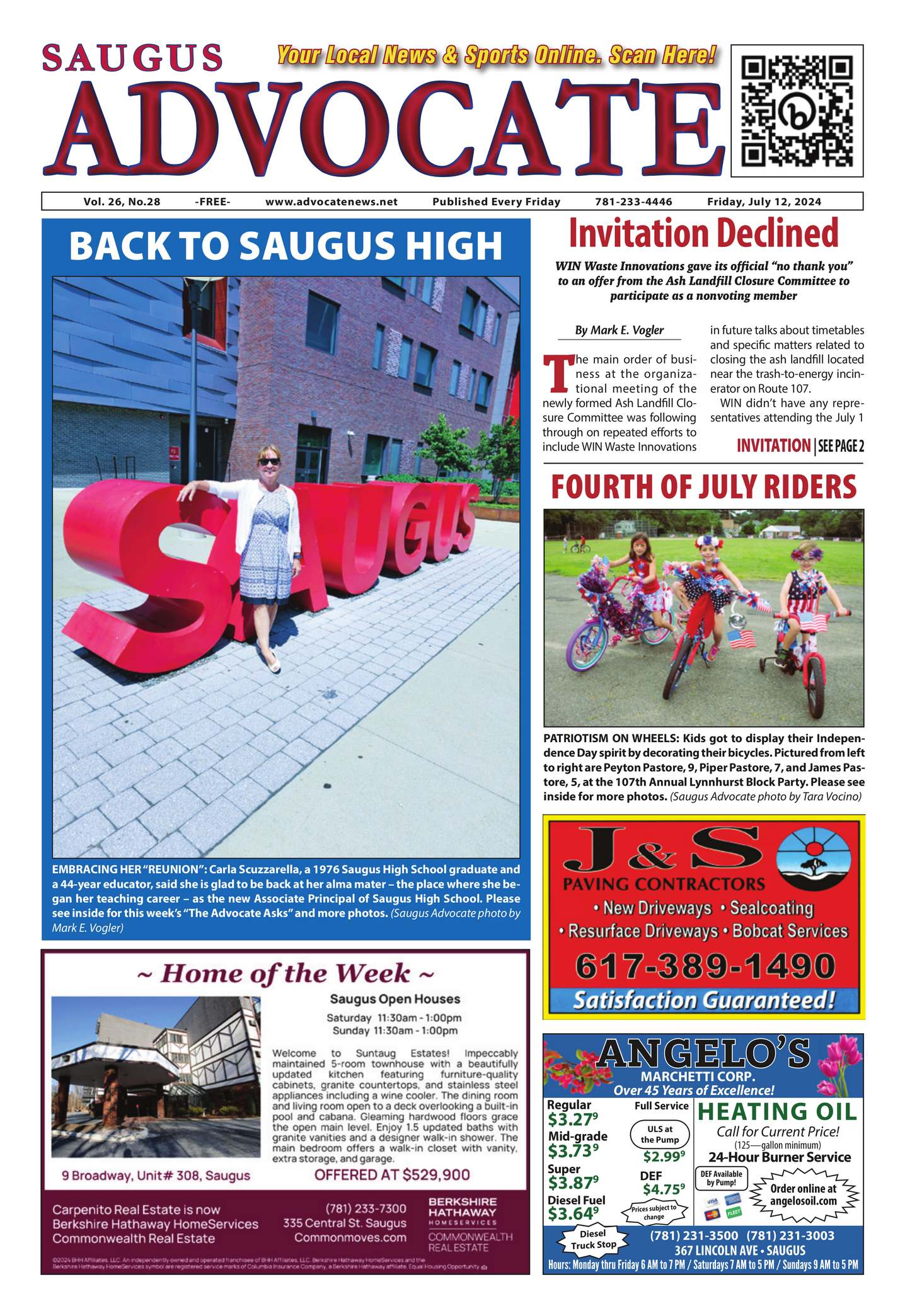 Saugus Advocate 07/12/2024