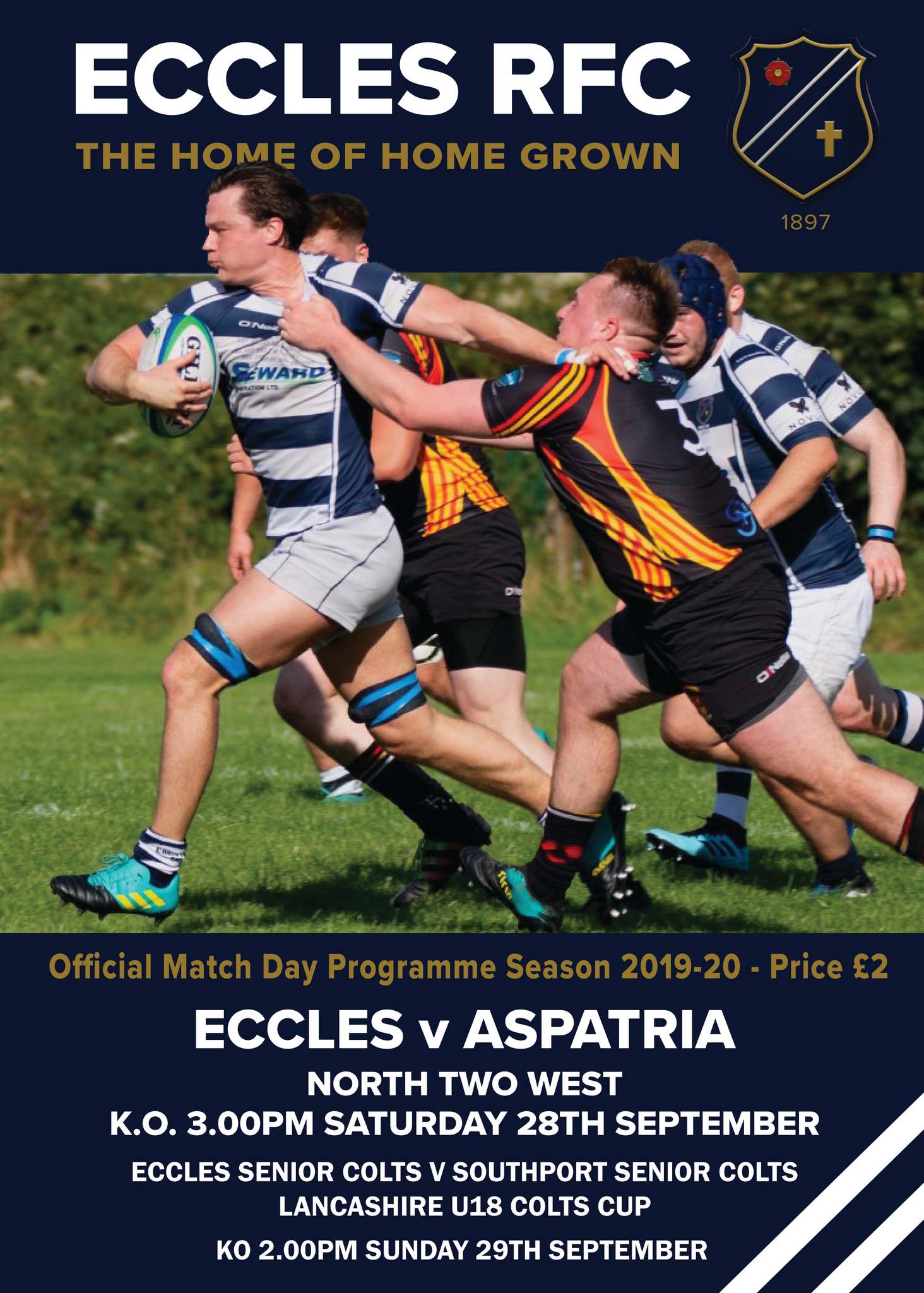 ECCLES RFC PROG 28/09/2019