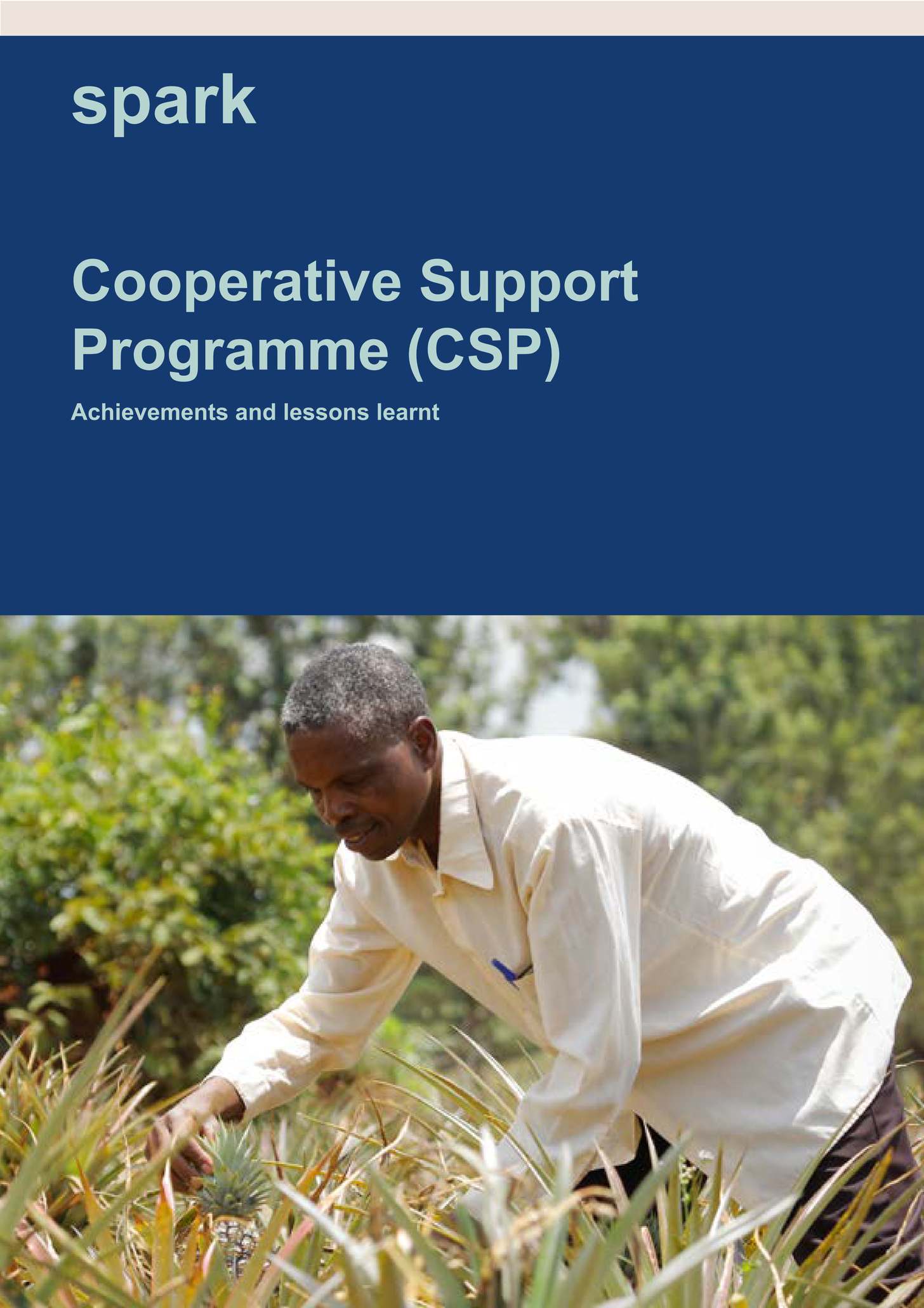 SPARK - Cooperative Support Programme (CSP)