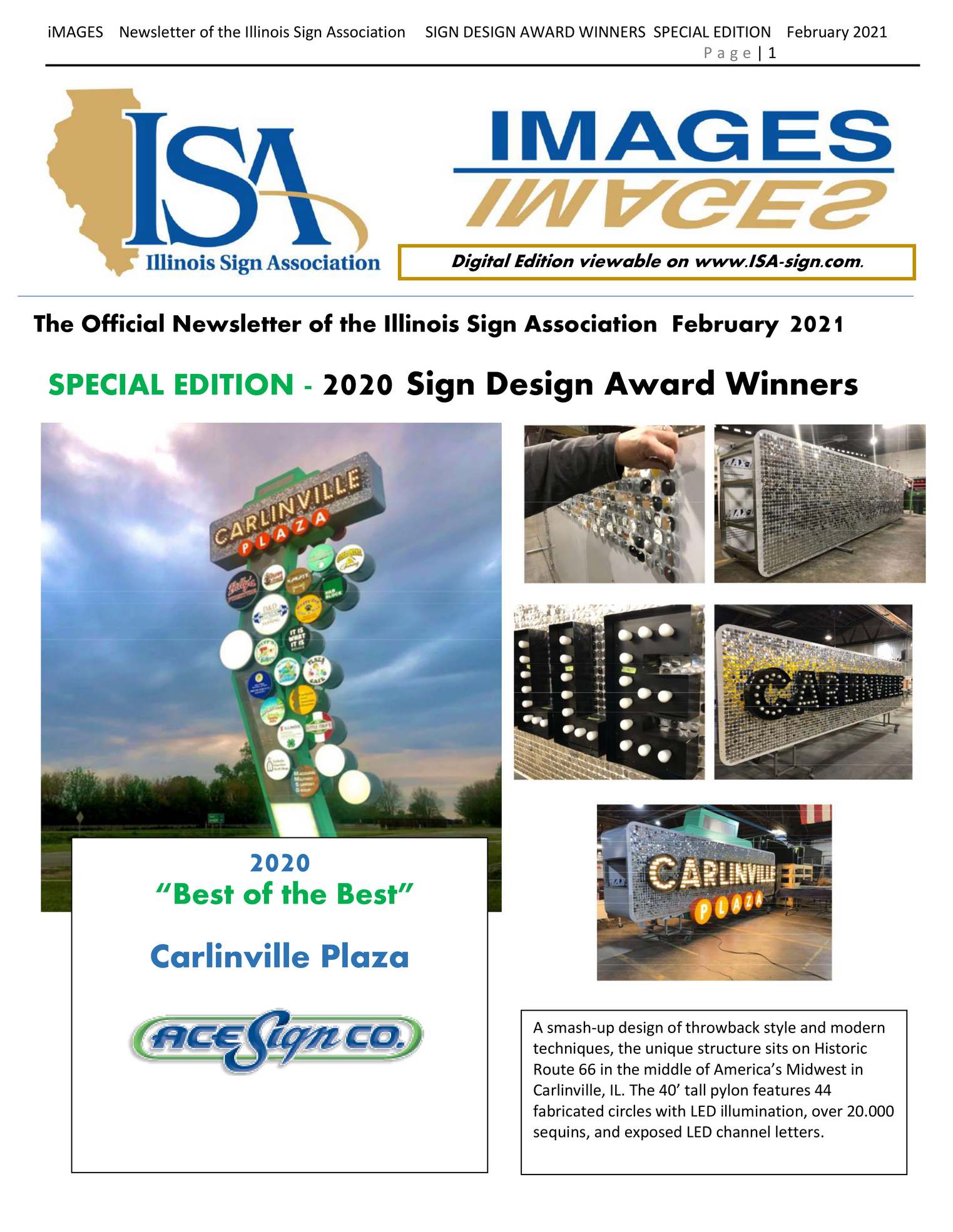 2020 Sign Design Winners SPECIAL EDITION